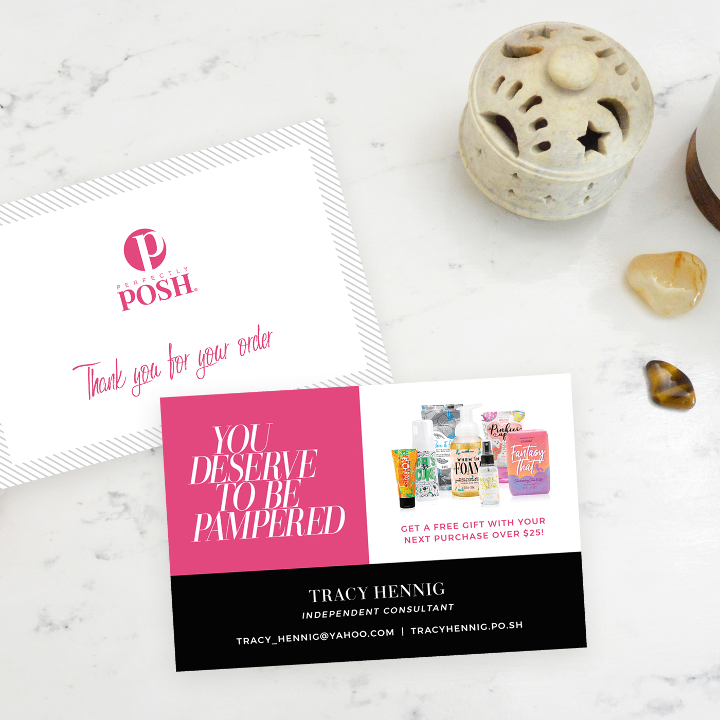 Portfolio: Posh Thank You | The Design Inspirationalist