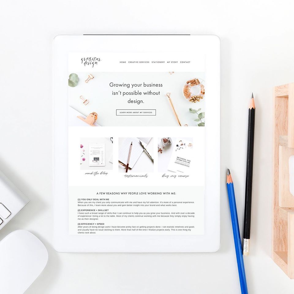 Gray Star Design Redesign | The Design Inspirationalist